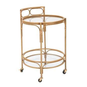 Carros de servicio de hierro plata Valerie | Maisons du Monde