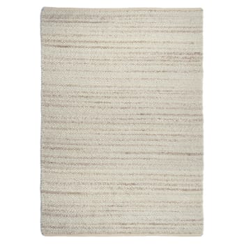 Tapis lavable en laine blanc 200x300 Sheep of the world | Maisons du Monde