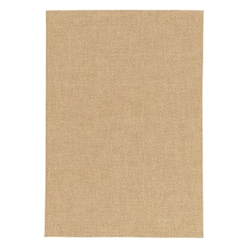 Alfombra de exterior & interior beige 115x170 Taissa | Maisons du Monde