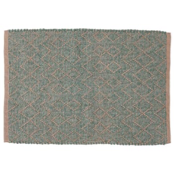 Indoor/Outdoor-Teppich, recyceltes PET, 60x90cm, tan/sand Bouclé ...