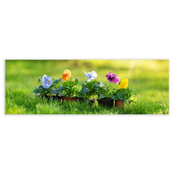 Cuadro - La Cebra Y El Elefante cm. 60x90 | Maisons du Monde