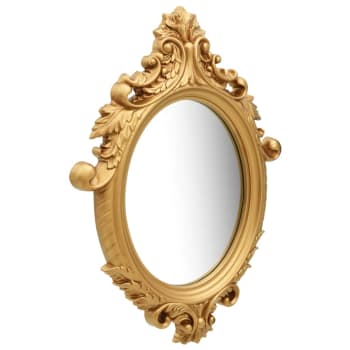 Specchio con modanature dorate 71x57 cm CAMILIA | Maisons du Monde