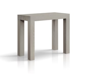 Consolle allungabile in legno, finitura grigio cemento 90×45-90×300 cm ...