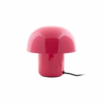 Lampe de Table fer rose Ø25cm Grato | Maisons du Monde