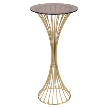 Table d'appoint en métal rouge Forms | Maisons du Monde