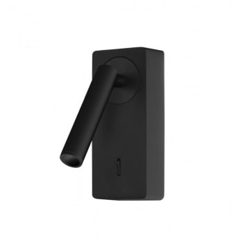 LEDS·C4 Luz De Lectura Wall Led 2,2W 3000K Aluminio Anodizado 146Lm | Maisons du Monde