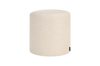 Hocker aus Stoff Beige | Maisons du Monde