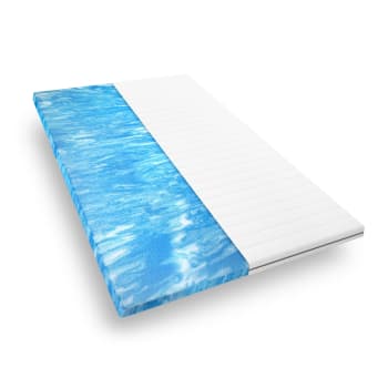 Surmatelas en mousse gel ergonomique 200x80x5 cm | Maisons du Monde