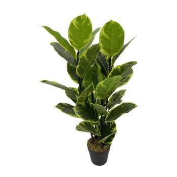 Pianta artificiale Ficus in vaso H 120 cm | Maisons du Monde