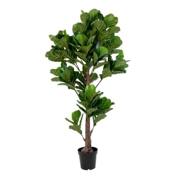 Pianta artificiale Ficus in vaso H 120 cm | Maisons du Monde