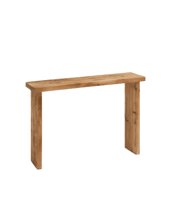 Consolle in legno di abete noce 120x80cm Telva | Maisons du Monde