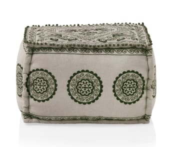 Puf arcón plegable con tapa en polipiel negro 76x38x38 Color life ...