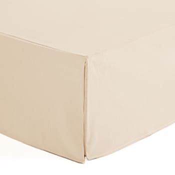 Cubre canapé algodón alto 30 cm agua marina 135x200 cm Rayas | Maisons ...