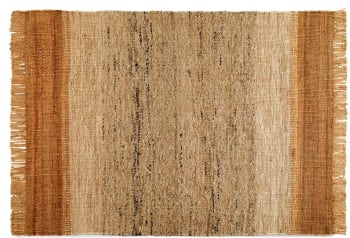 Tappeto Arredo in Lana Iuta Beige 80x120cm Jumble | Maisons du Monde