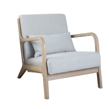 Poltrona in legno massello di teak Auguste | Maisons du Monde