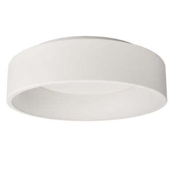 Plafoniera tonda luce LED 42W CCT lampada dimmable metallo nero Ø 40cm ...