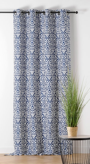 Rideau motifs ethniques rouge 140x240cm | Maisons du Monde