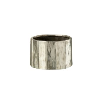 Cache-pot en métal orange H22 NOEDA | Maisons du Monde