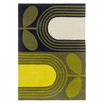 Tappeto design originale sfumature di grigio e mattone 200x290 Cuba ...
