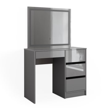 Schminktisch mit LED Beleuchtung, Weiß 90 x 75cm | Maisons du Monde