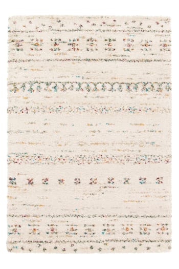 Tapis design doux et volumineux de style ethnique 120 x 170 Bloom | Maisons du Monde