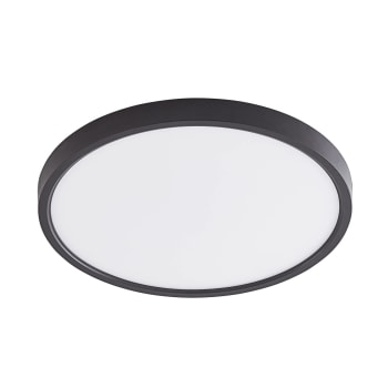 Plafoniera tonda LED 42W CCT lampada dimmable metallo bianco Ø 40cm ...