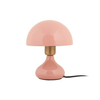 Lampe de Table fer rose 20x20x20cm Fat mushroom mini | Maisons du Monde