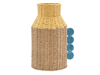 Vase décoratif en papier naturel Varel | Maisons du Monde