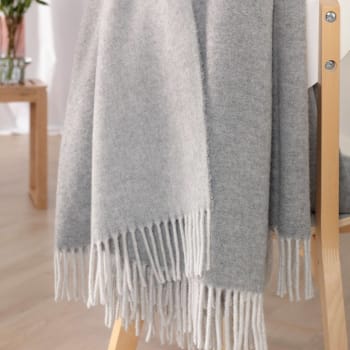 Plaid en laine et cachemire Clarence | Maisons du Monde