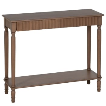 Console métal terracotta 100cm Pantone | Maisons du Monde