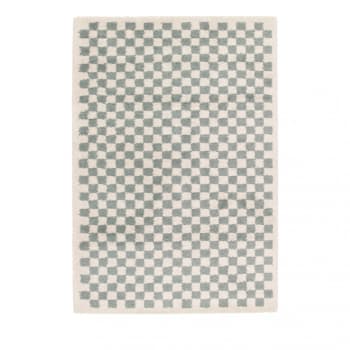 Tapis décoration d'intérieur damier 133x190cm New-york | Maisons du Monde