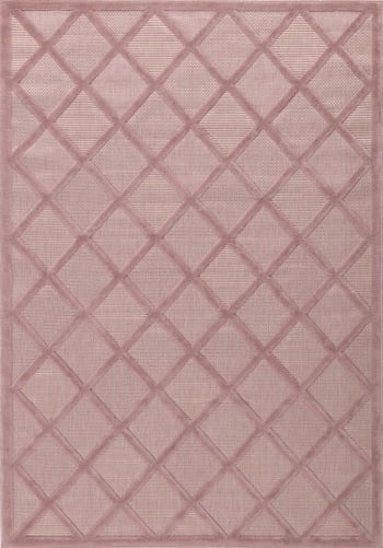 Alfombra de exterior & interior rosa 80x150 Bonte | Maisons du Monde
