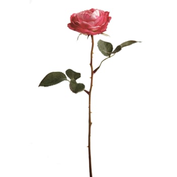 Stelo di rosa artificiale da infilare rosa H17 | Maisons du Monde