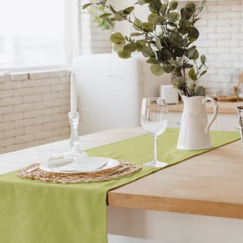 Tovaglia blu e bianca a quadretti Marshall | Maisons du Monde