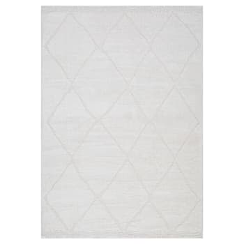 Tapis en microfibre dense beige grisé 80x150 cm Pisa | Maisons du Monde