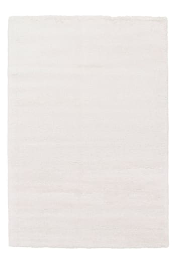Tapis shaggy de style berbère doux et volumineux beige 140 x 200 Nomad | Maisons du Monde