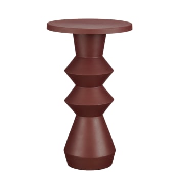 Consola estilo industrial en acero negro | Maisons du Monde