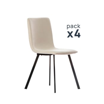 Divano 2 posti in tessuto tortora EMILY | Maisons du Monde