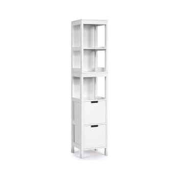 Etagère pont wc bas blanche Tado | Maisons du Monde