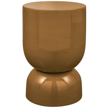 Table d'appoint en métal blanc | Maisons du Monde