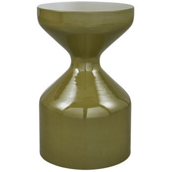 Table d'appoint en fer vert Forms | Maisons du Monde