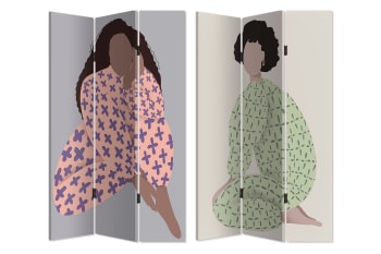 Biombo estampado tropical Santana | Maisons du Monde