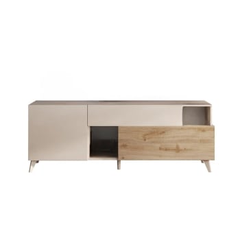 Table basse style contemporain 58 cm beige Pueblo | Maisons du Monde