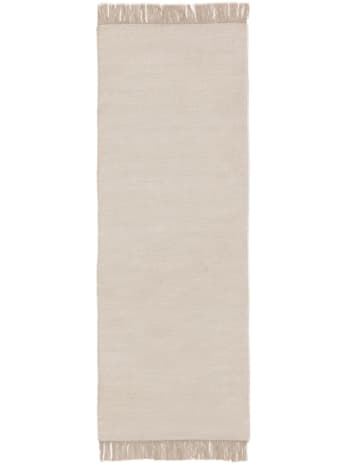 Tappeto sottile setoso vintage blu premium 140x80 Täbriz | Maisons du Monde