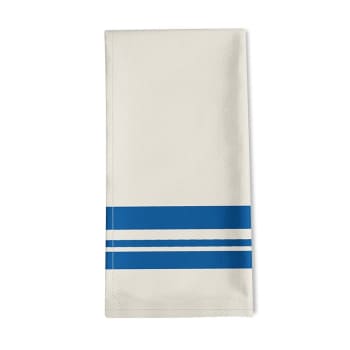 Serviette de table Lot de 2 en coton 45x45cm Linu | Maisons du Monde