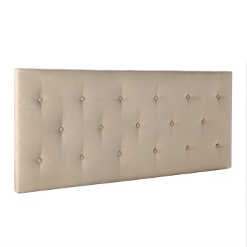 Kopfteil aus rosafarbenem Samt, 145x74cm SHELL | Maisons du Monde