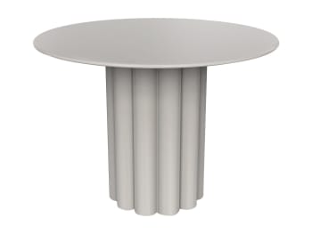 Bout de canapé colonne blanc ACHILLE | Maisons du Monde
