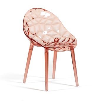 Set di 2 sedie impilabili in polipropilene rosa | Maisons du Monde