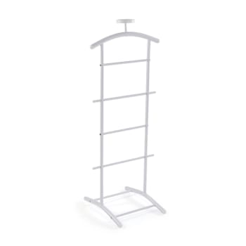 Servo muto moderno in metallo bianco e marrone Cham | Maisons du Monde