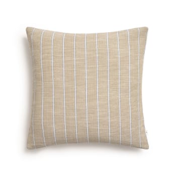 Funda de cojín efecto yute 50x50 NATURE | Maisons du Monde
